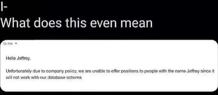 No Jeffrey's allowed - 9GAG