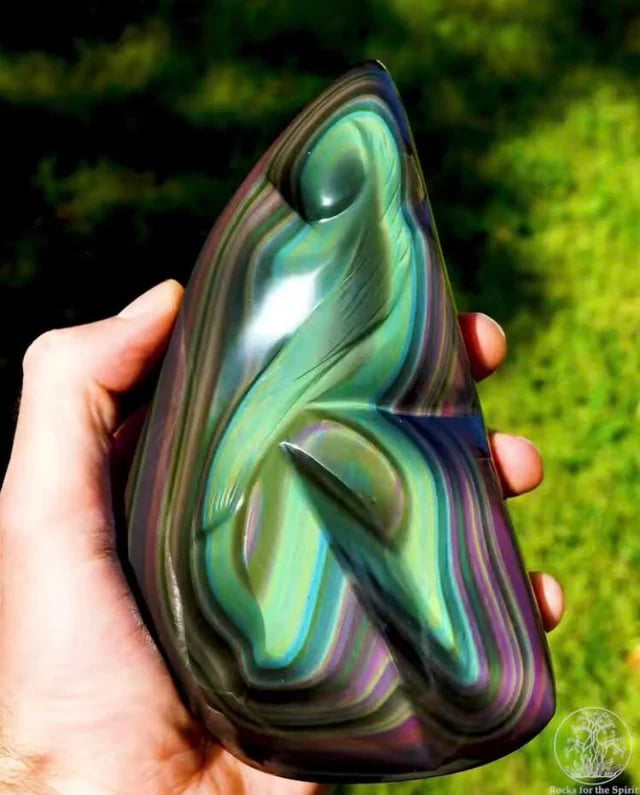 Dreamy rainbow obsidian - 9GAG