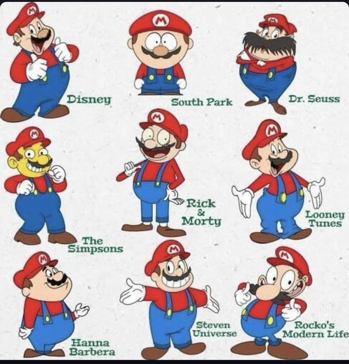 Mario styles - 9GAG