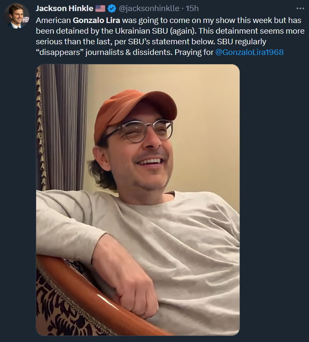 Tyrannical kleptocracy with ties to corrupt President Biden arrests (again) a journalist for ...