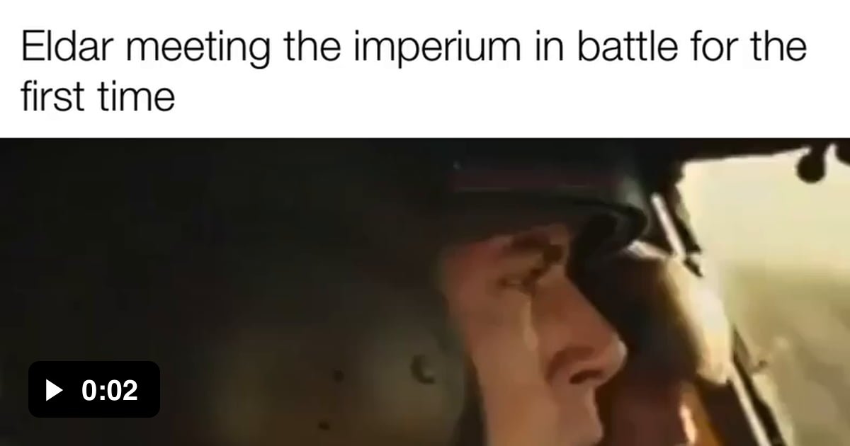 Average Eldar moment - 9GAG