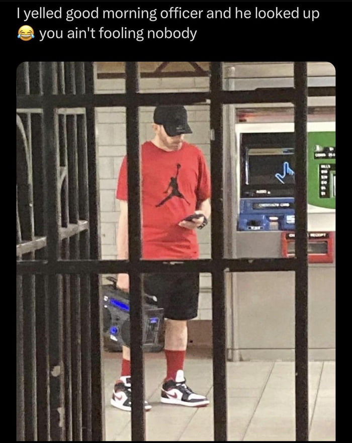 He definitely says what up playa - 9GAG