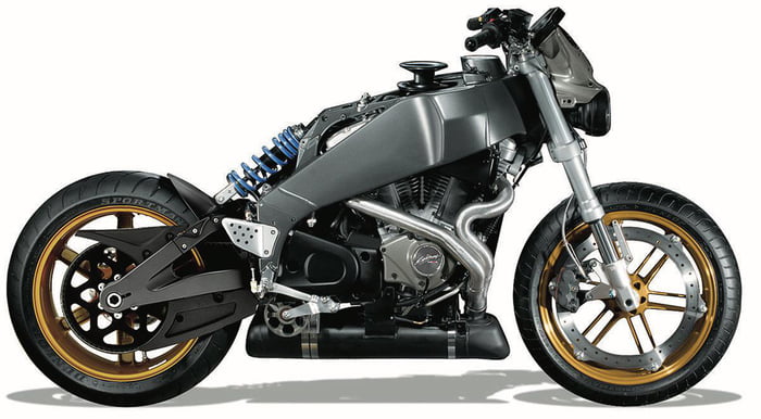 Buell XB fuel-in-frame chassis - 9GAG