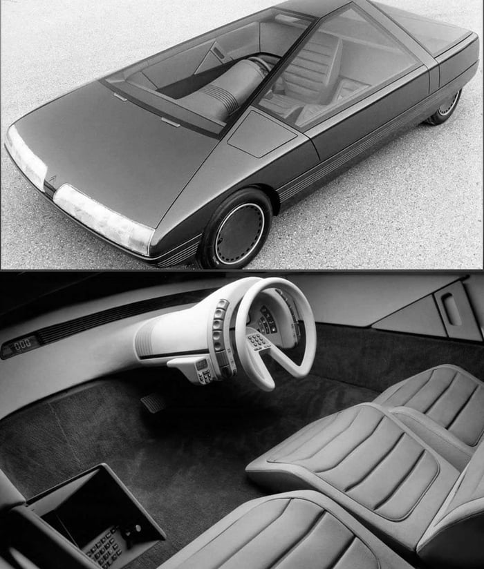 Citroën Karin: A bizarre French concept car that looked like a pyramid ...