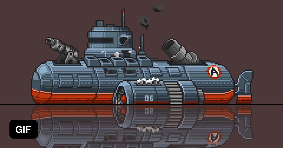 Pixel-art animation for my new game Schizollama, under development ...