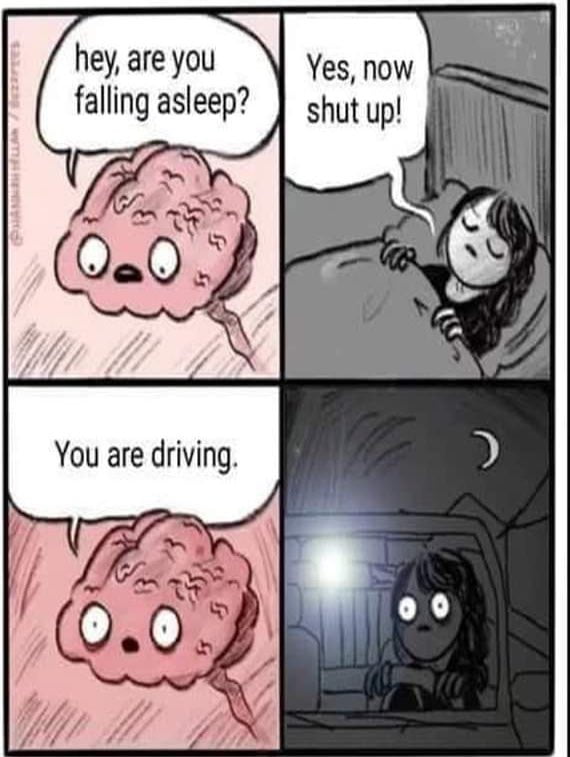 Microsleep Moment - 9GAG