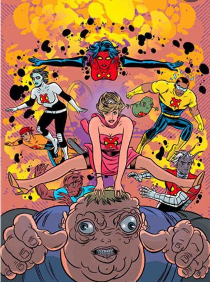 Remember that weird time when Princess Di became an X-man? - 9GAG