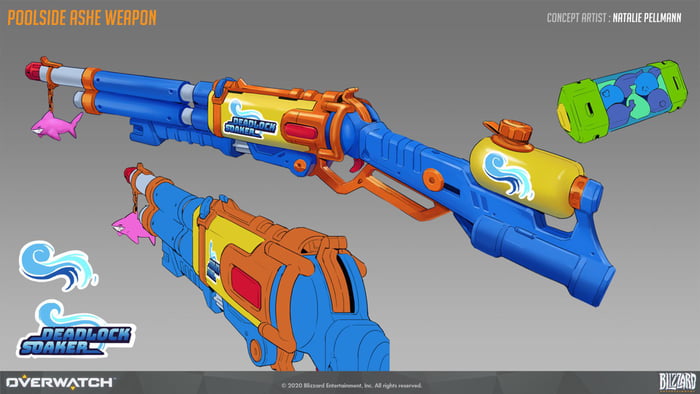 Does that mean that Ashe’s Poolside skin’s primary weapon will get 2 ...