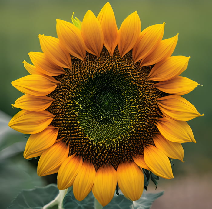 Oddly Satisfying Sunflower, Stable Diffusion with Lora. - 9GAG