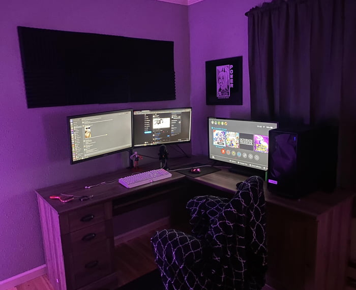 New setup room is starting to come together - 9GAG