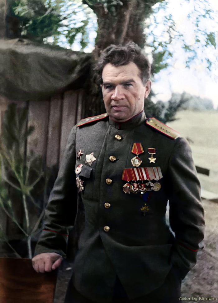 Vasili Ivanovich Chuikov, Soviet general (and later marshal) who in ...