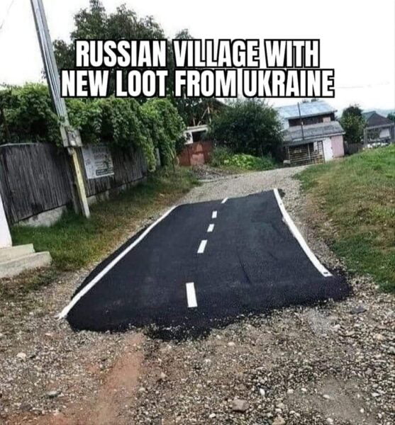 Russians are in real need of... roads? - 9GAG