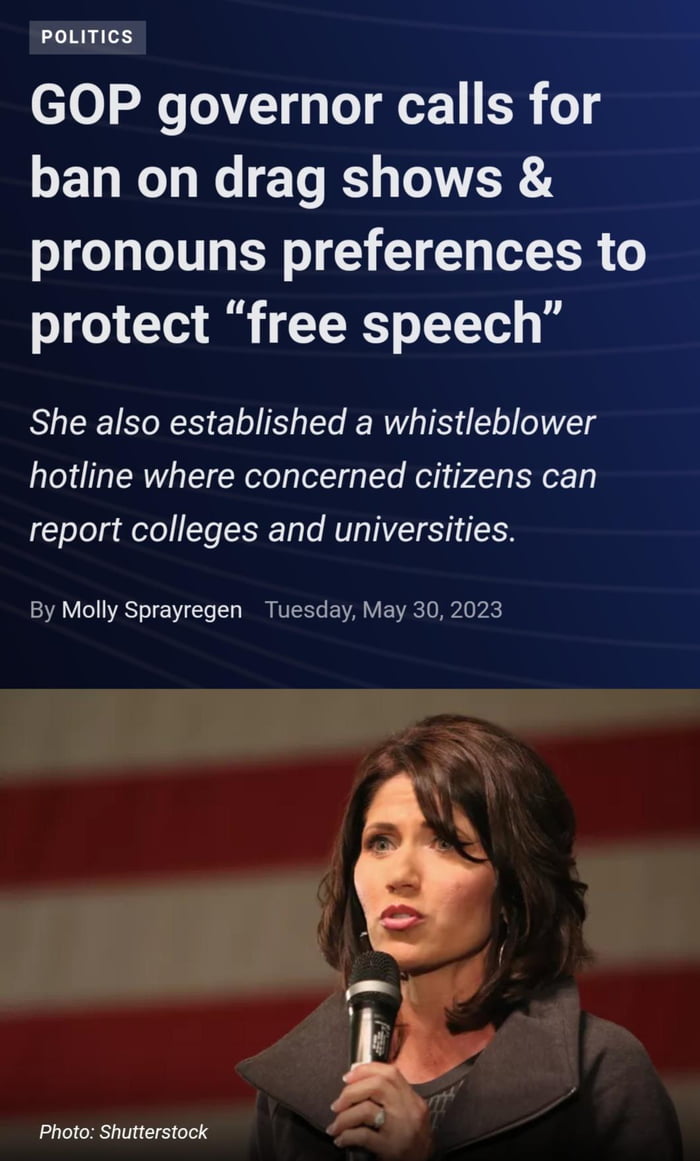 Ban free speech to protect..free speech? - 9GAG