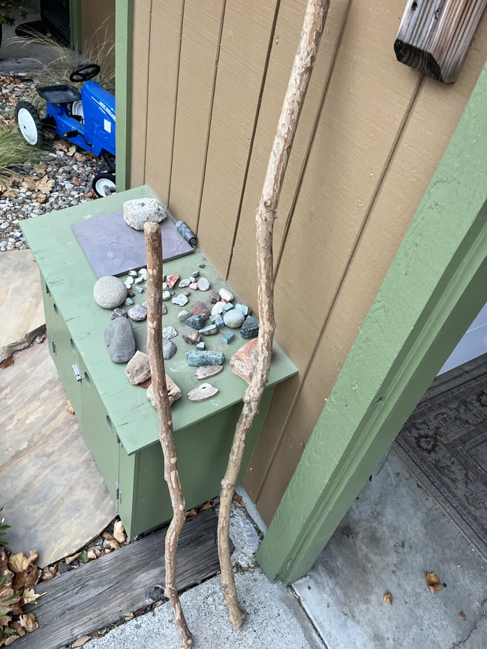 Here’s some sticks I’ve had for a while. - 9GAG