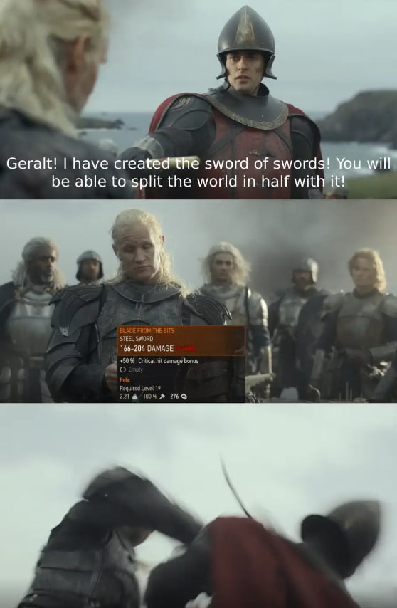 Sword of the swords indeed - 9GAG