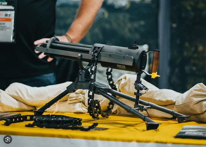 What about a Caliber .22 Minigun-turret for self-defence on tanks ...