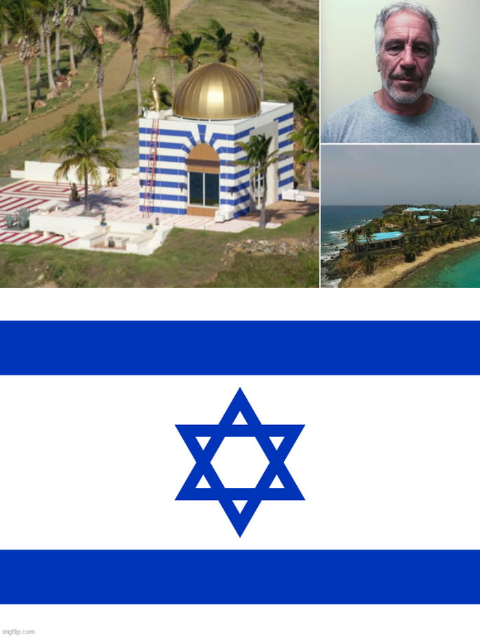 Jewish Temple in Epstein island (Now you know why the case has always ...