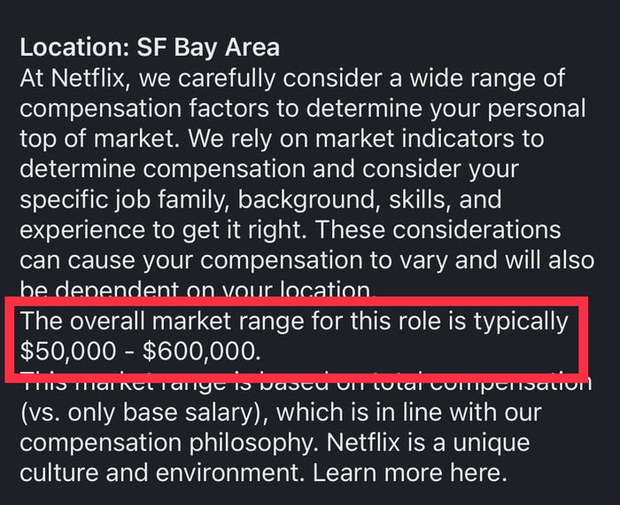 That’s a salary range - 9GAG