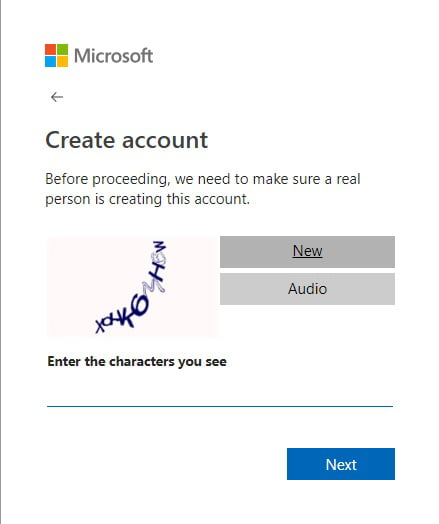 Microsoft... Making captcha. Make it soo difficult so that no one ...