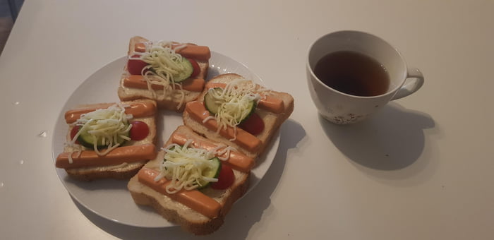 Russian breakfast. Buterbrod. - 9GAG