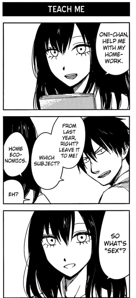 This is also quite hilarious. A neechan teasing him all day every day - 9GAG