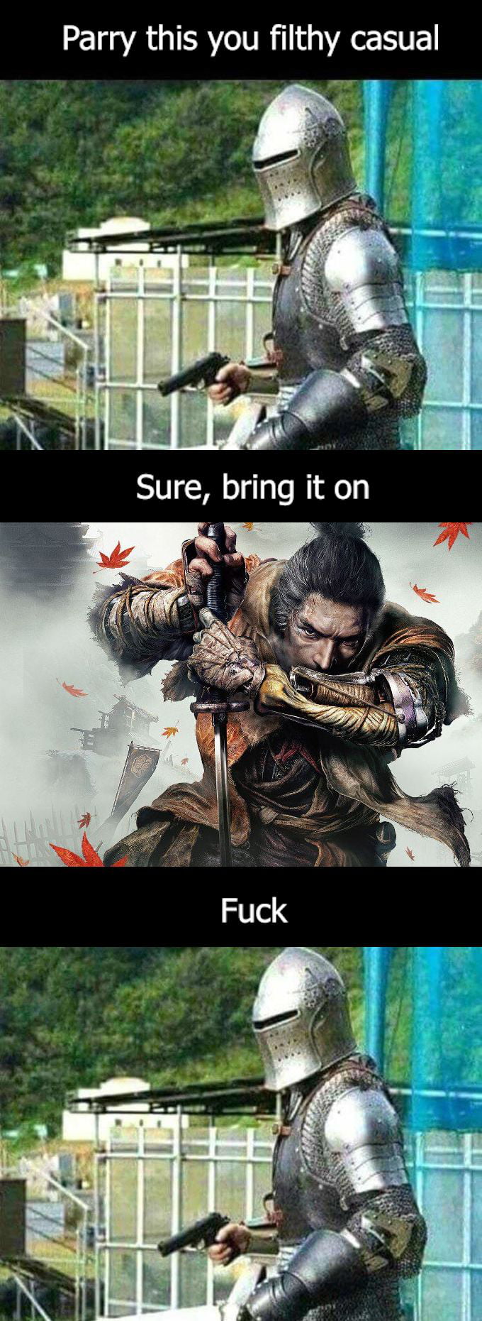 Sekiro in a nutshell - 9GAG