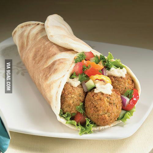 Do we have Falafel lovers here? - 9GAG