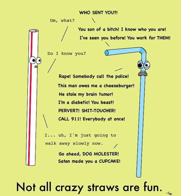 Crazy Straw - 9GAG