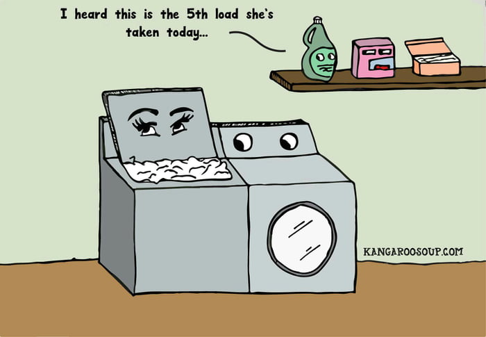 Dirty washing machine. - 9GAG