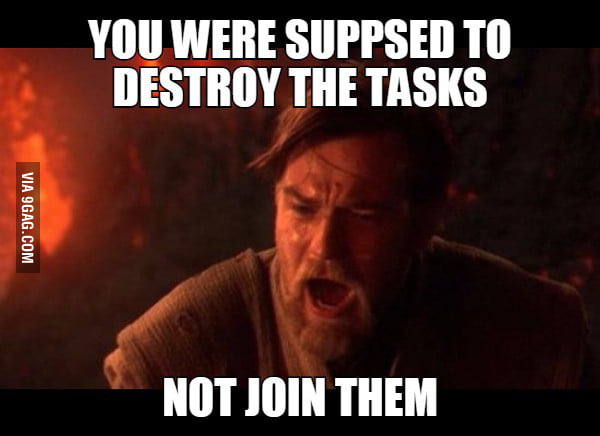 How we all feel when Task manager stops responding. - 9GAG