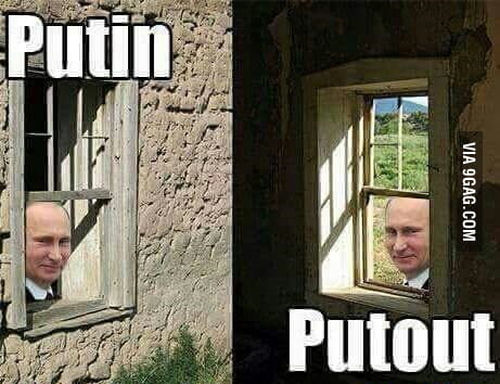 Putin ... Putout - 9GAG