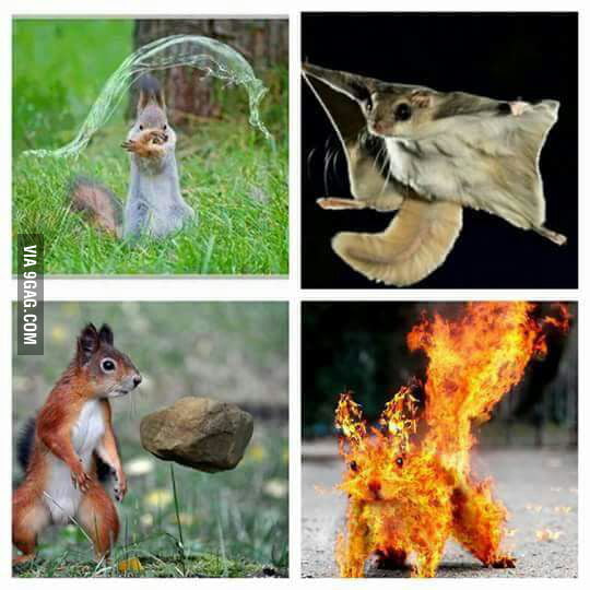 Ladies and Gentlemen, I present you: my fantastic 4!! earthbender ...