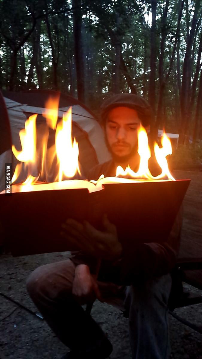 Started reading Catching Fire - 9GAG