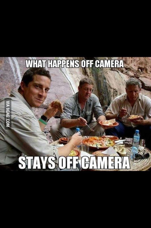 What happens off camera - 9GAG