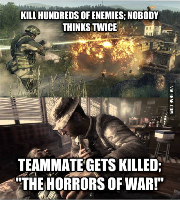 First Person Shooter campaign logic - 9GAG