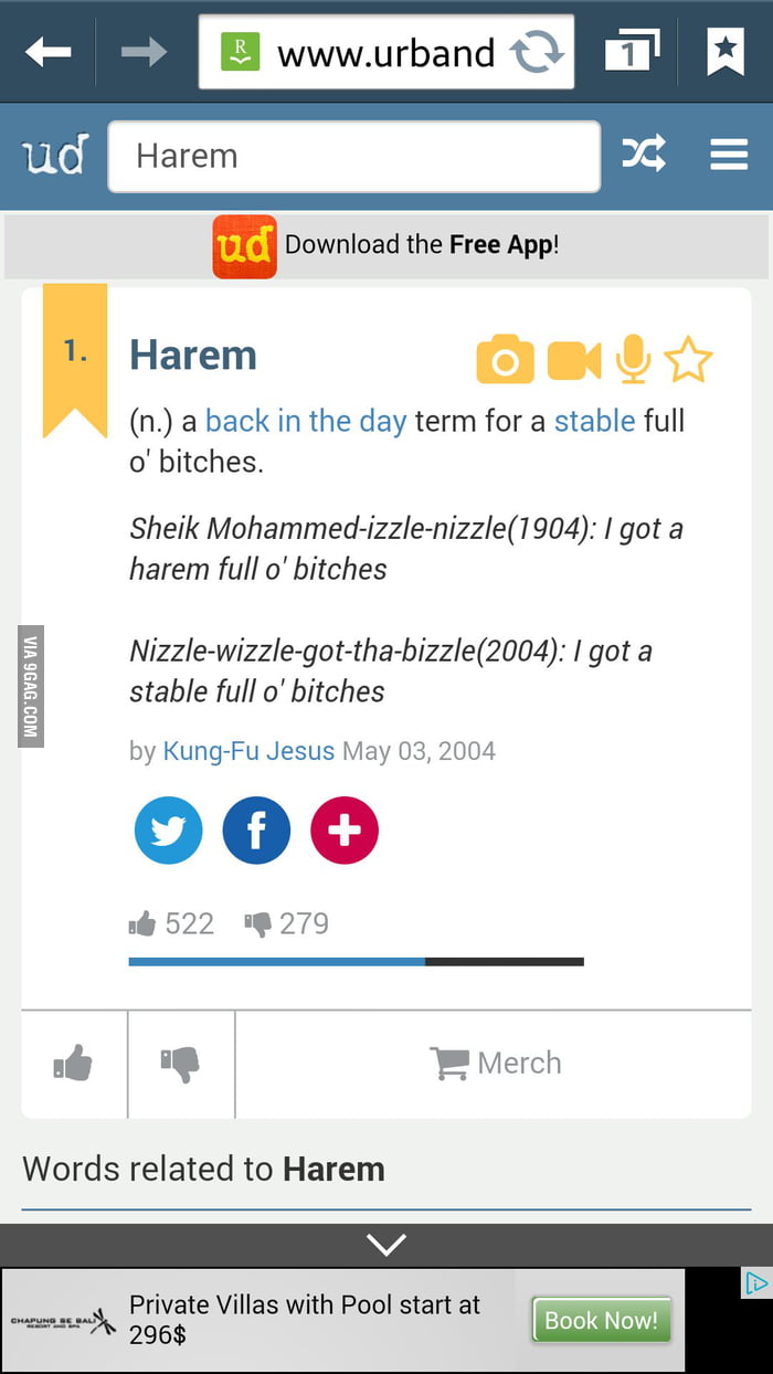 Keeping it classy, Urban Dictionary, keeping it classy. - 9GAG
