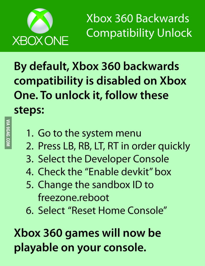 XBOX UNLOCK UPDATE 1 - 9GAG