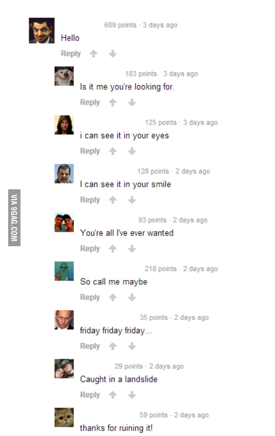 Why I love 9gag users - 9GAG