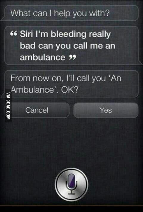 Siri stop trolling me - 9GAG