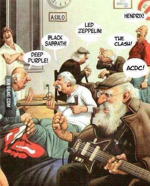 Old rockers - 9GAG