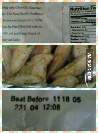 Frozen French fries have been expired for 9years at a Store - 9GAG
