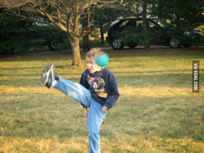 He wasn't the most athletically gifted child - 9GAG