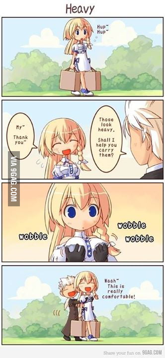 Those look heavy ;) - 9GAG