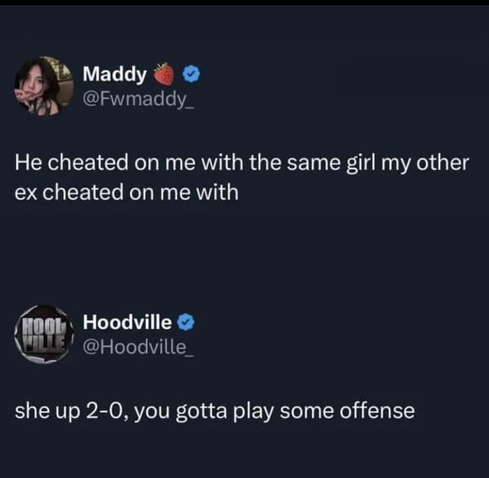 Applying sports logic to dating - 9GAG