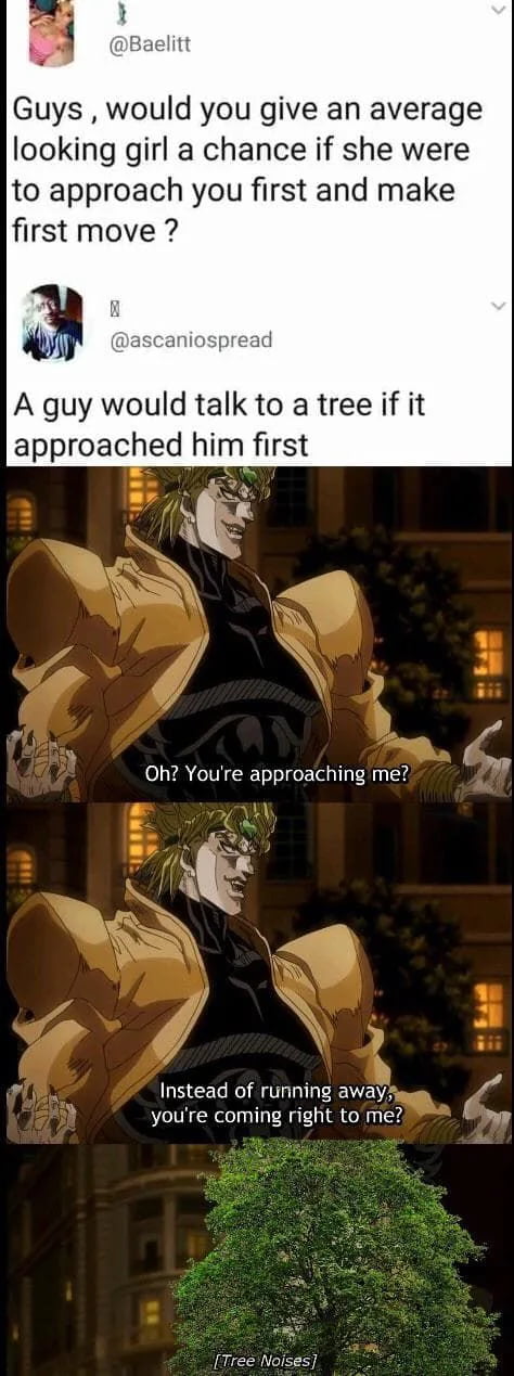 Guys.. I.. I think this might be a JoJo reference - 9GAG