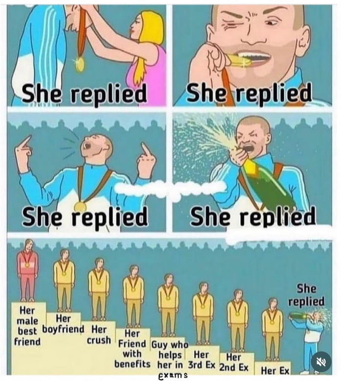 Celebrating those unread DMs like a champ - 9GAG