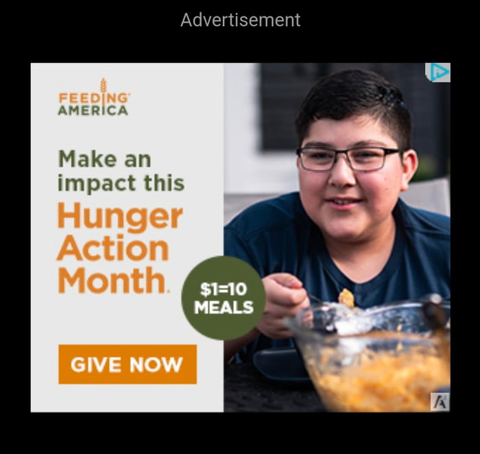 Nice ad, 9gag. This kid hasn't gone hungry since ever. Also...HAM ...