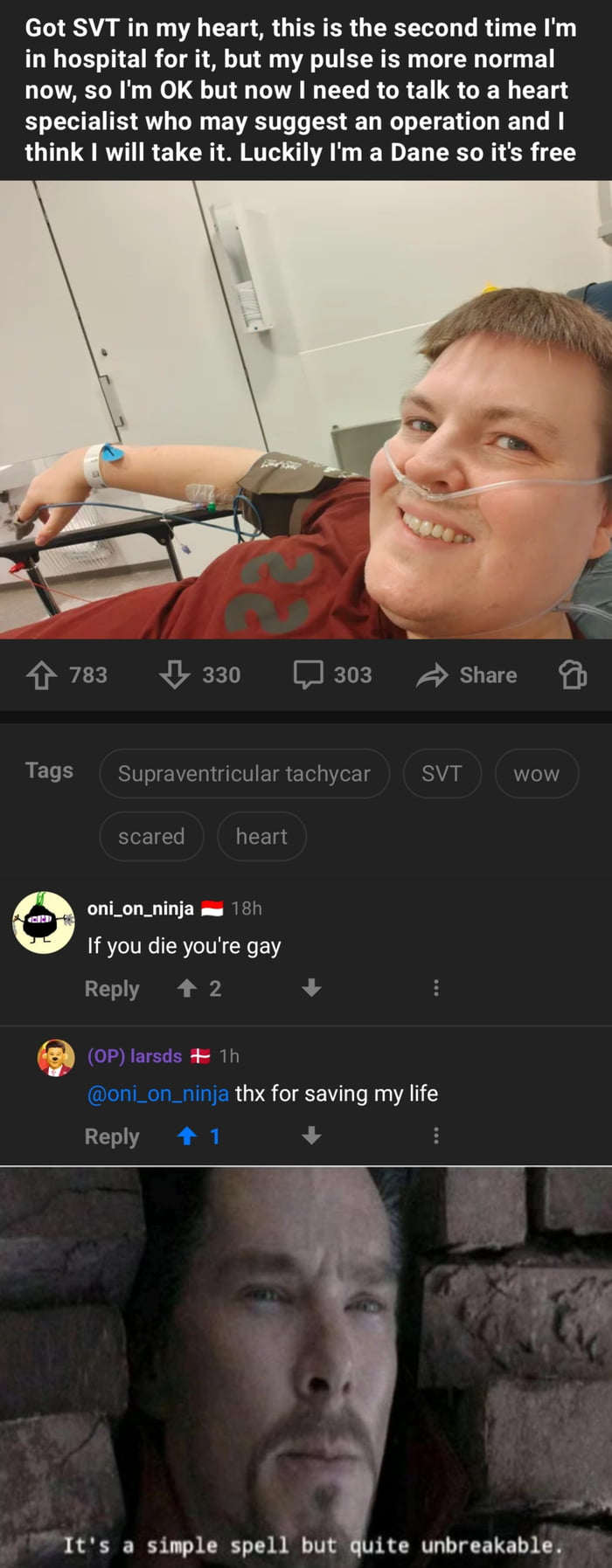 The spell for immortality - 9GAG