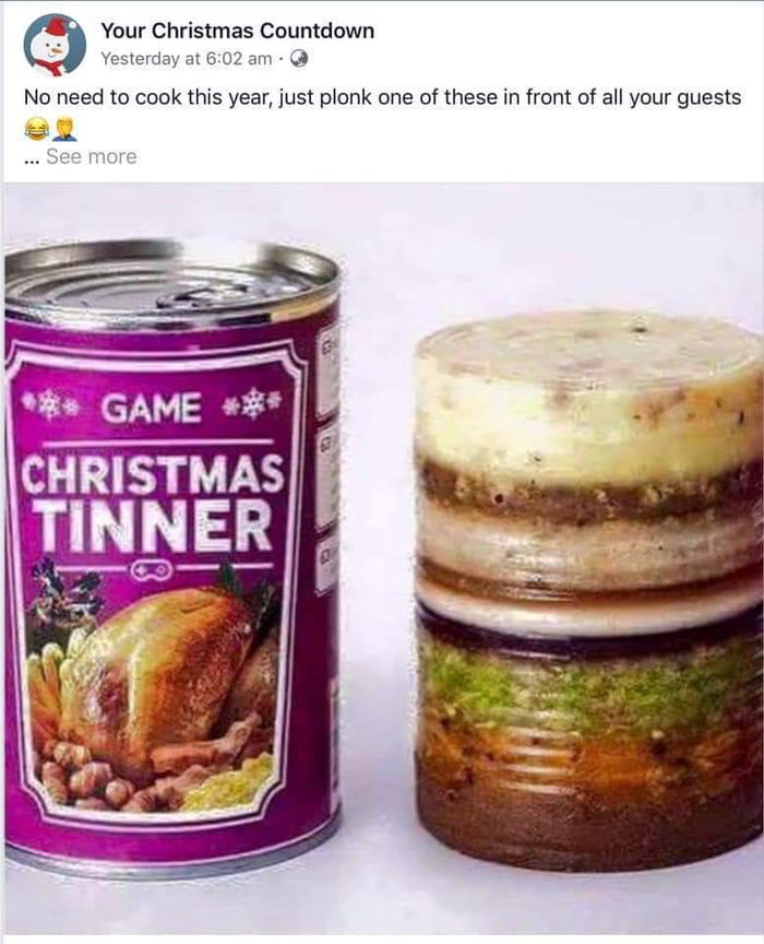 It's almost that time of year. Important to get your Christmas dinner organised. - 9GAG