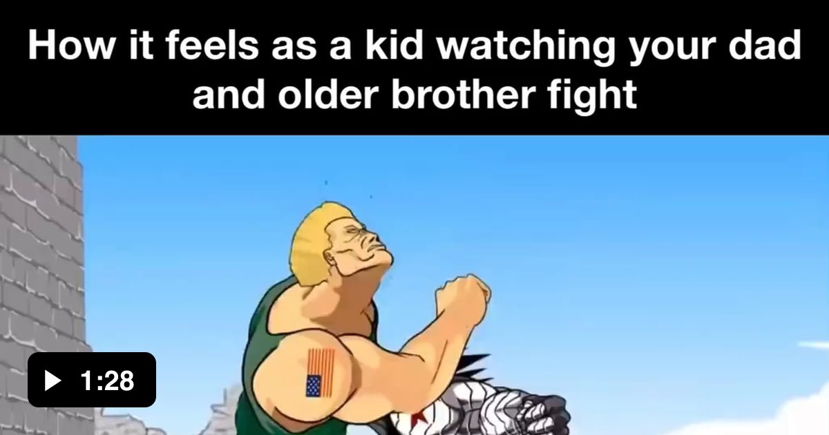 Average father/older sibling argument - 9GAG